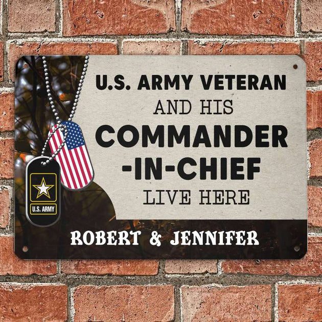 Veteran's Metal sign – Galaxate